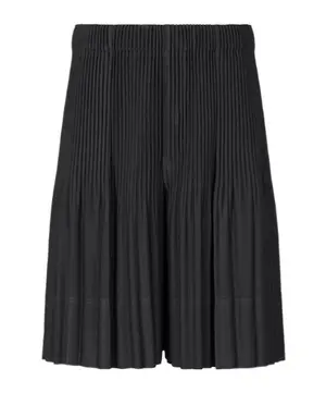 Issey Miyake Pleated Trousers - Black