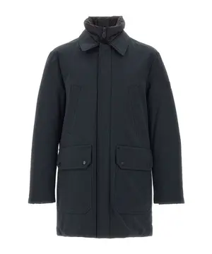 Peuterey Loch Tj Hooded Parka Coat - Dark Blue