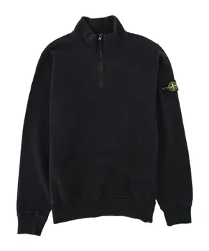 Stone Island Long-sleeved Sweatshirt - Black