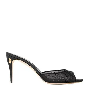 Jennifer Chamandi Guido Crystal-embellished Sandals - No
