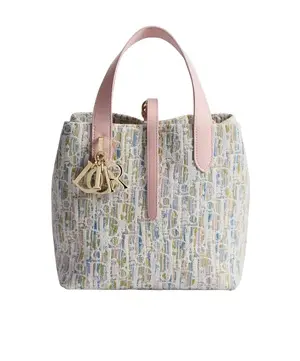 Dior Small Toujours Vertical Tote Bag - Multicolor