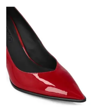 Pinko Patent Pointed-toe Heeled Pumps