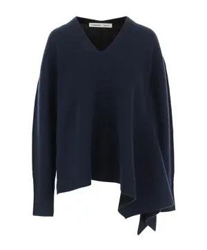 Carven Long-sleeved Sweater - Midnightblack