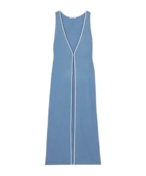 Marysia Soft Cotton Tunic - Blue