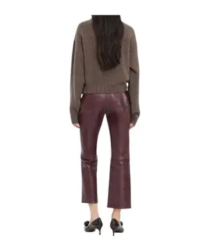 ROTATE BY BIRGER CHRISTENSEN Logo Crewneck Knitted Sweater