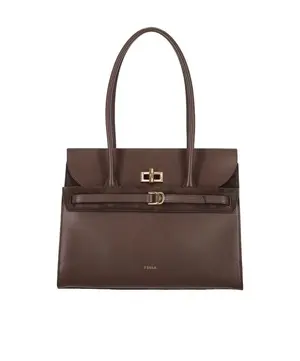 Furla Double-handle Handbag - Brown