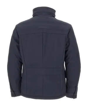 Peuterey Striped Hooded Field Jacket