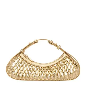 Cult Gaia Woven Clutches