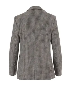LARDINI Houndstooth Single-breasted Blazer