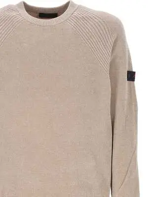 Peuterey Logo Patch Crewneck Jumper
