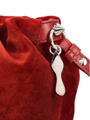 CHRISTIAN LOUBOUTIN Ruched Shoulder Bag