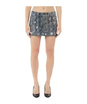 Liu Jo Mini Denim Skirt - Blue