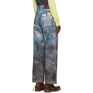 Andersson Bell Festival Mud Printed Jeans