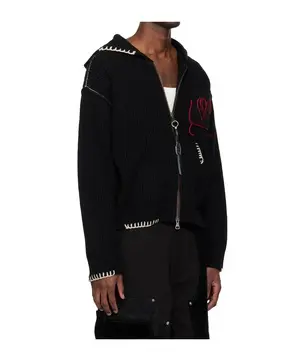 Andersson Bell Heart Logo Zip-up Hoodie