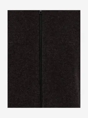 Tagliatore Zip-up Coat With Ribbed Details