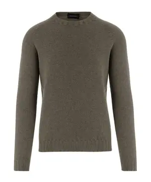 Tagliatore Long-sleeved Sweater - Brown