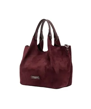 GIANNI CHIARINI Medium Dua Suede Tote Bag