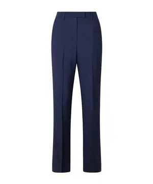 KALLMEYER Mid-rise Straight-leg Pants - Blue