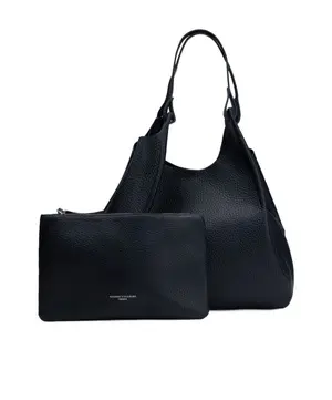 GIANNI CHIARINI Double-handle Handbag - Black