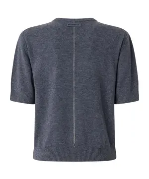 Pinko Short-sleeve V-neck Sweater