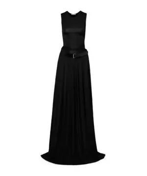 PETER DO Belted Stretch-jersey Maxi Dress