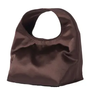 LOEFFLER RANDALL Mini Recycled-satin Clutch