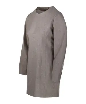 P.a.r.o.s.h Ludy Wool Shift Dress