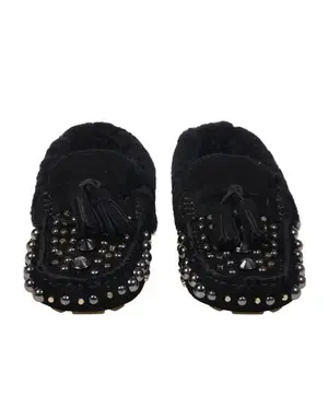 STRATEGIA R 55 Studded Tassel Flat Shoes
