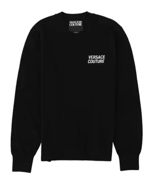 Versace Crew Neck Logo Jumper