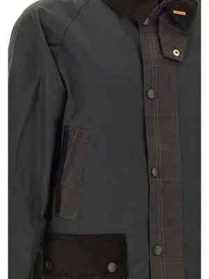 Barbour Icons Bedale Buttoned Wax Jacket