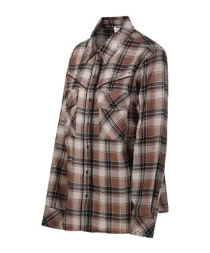 P.a.r.o.s.h Cowboyd Studded Check Shirt