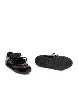 Pinko Yulia 01 Leopard-print Panelled Sneakers
