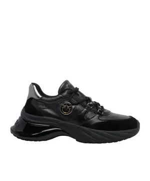 Pinko Lace-up Round Toe Sneakers