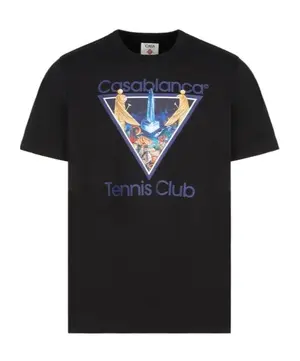 Casablanca Short-sleeved T-shirt - Black