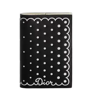 Dior Passport Cover - Black