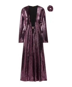 Dodo Bar Or Soft Sequin Skirt - Black