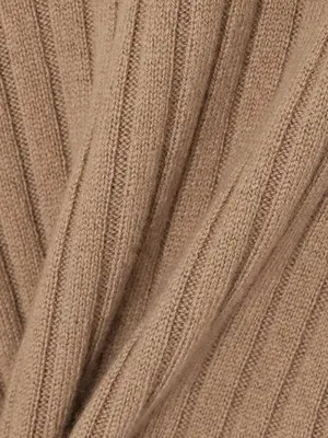 ALLUDE Ribbed Cashmere Sweater