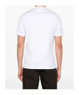 Brunello Cucinelli Logo Embroidered Crewneck T-shirt