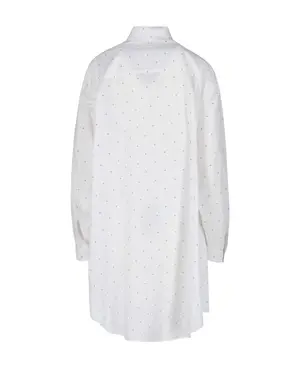 MAISON MARGIELA Polka-dot Cotton Shirt Dress