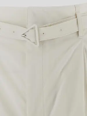 Bottega Veneta Wide-leg Trousers With Multiple Pockets