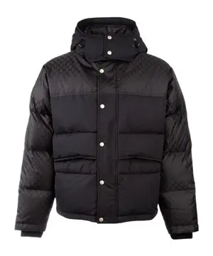 Gucci Hooded Down Jacket With Removable Hat