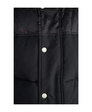 Gucci Hooded Down Jacket With Removable Hat