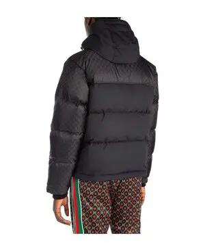 Gucci Hooded Down Jacket With Removable Hat