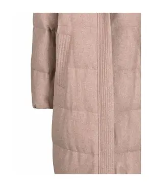 Brunello Cucinelli Padded Hooded Mid-length Jacket