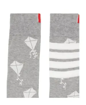 Thom Browne 4-bar Stripe Kite Icon Jacquard Tube Socks