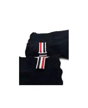Thom Browne Rwb-bow Ankle Socks