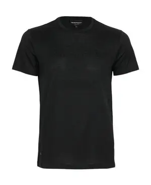 Emporio Armani Cotton Embroidered Short-sleeved T-shirt