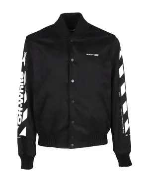 Off-White Pilot Jacket With Arrow Logo