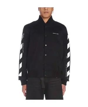 Off-White Pilot Jacket With Arrow Logo