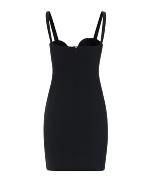 NENSI DOJAKA Asymmetric Ruched Cut-out Mini Dress